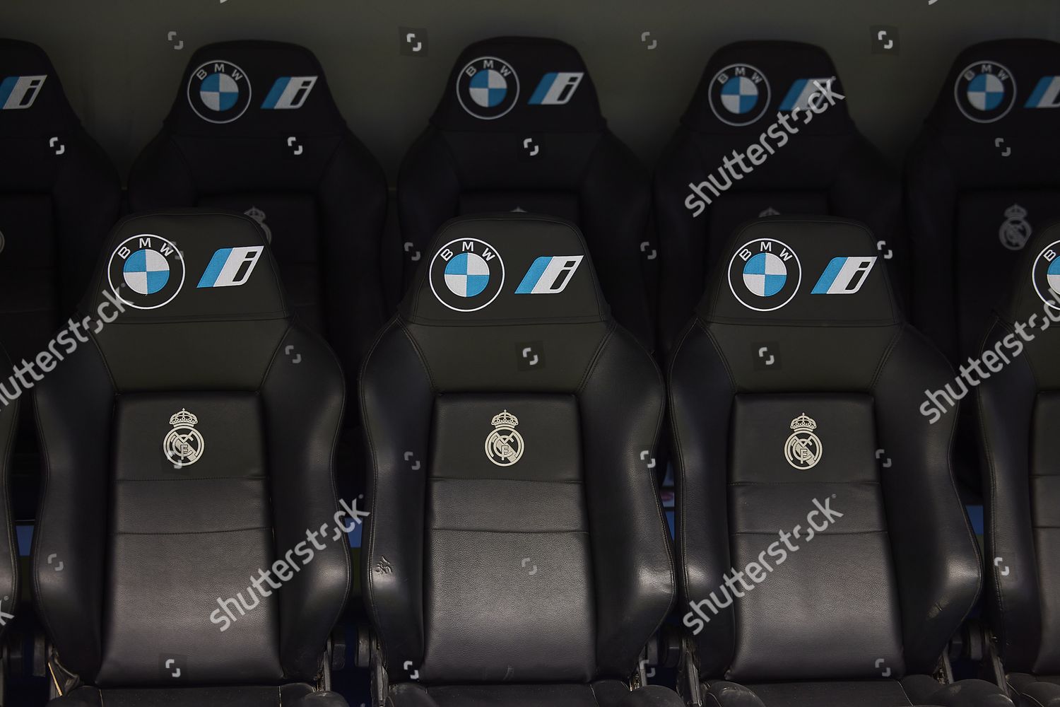 Madrid Spain 03092022 Bench Santiago Bernabeu Editorial Stock Photo ...