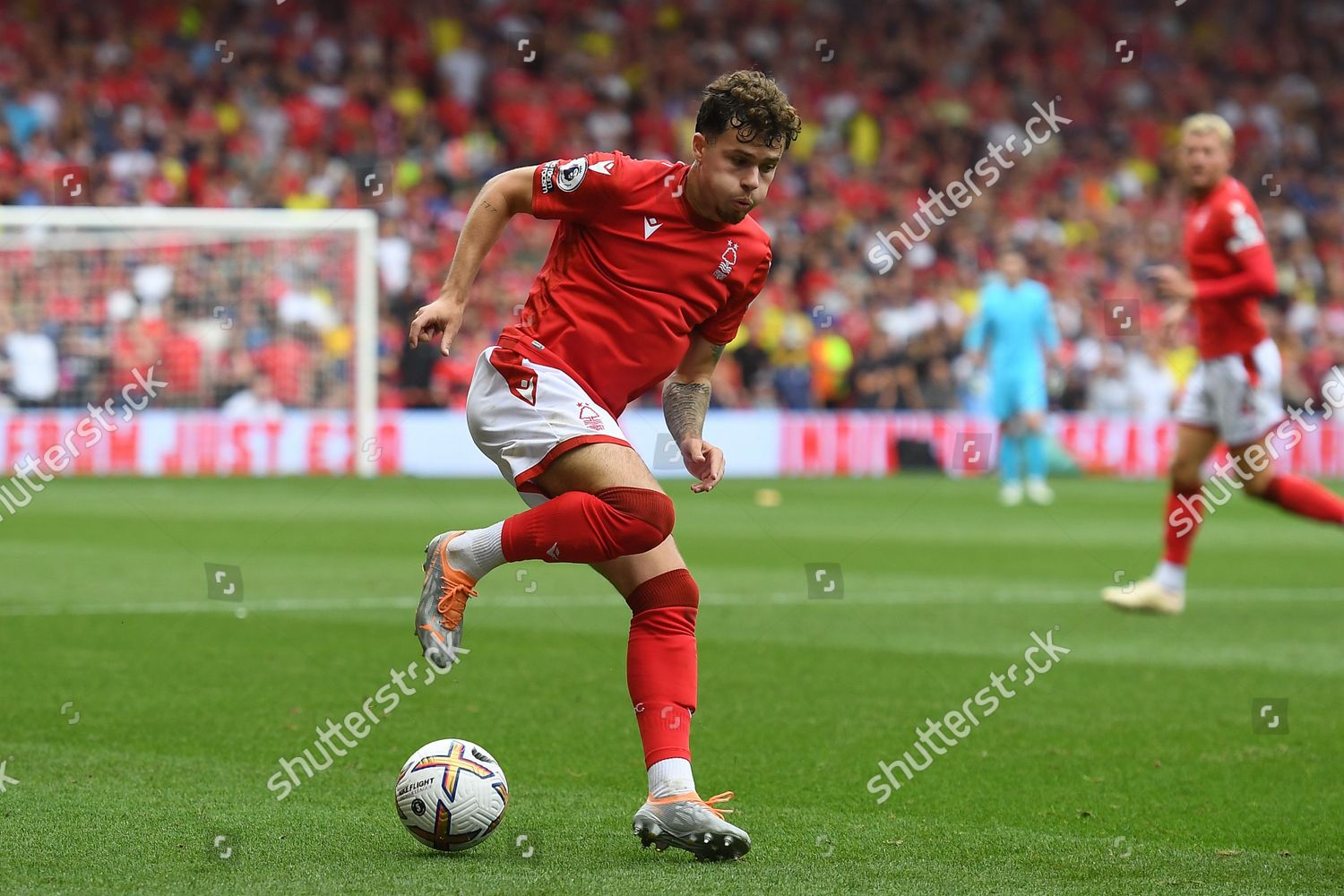 Neco Williams Nottingham Forest Action During Editorial Stock Photo ...