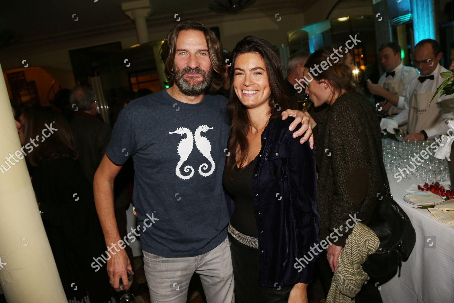 Frederic Beigbeder His Wife Lara Micheli Editorial Stock Photo - Stock Image | Shutterstock