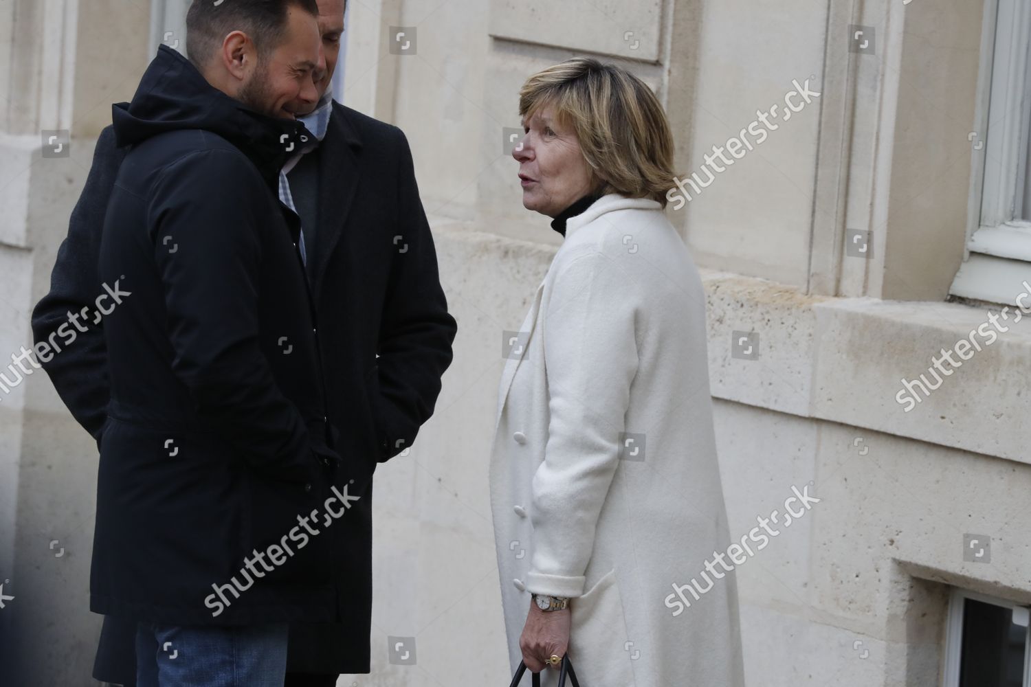 Michele Mimi Marchand Leaving Elysee Palace Editorial Stock Photo ...