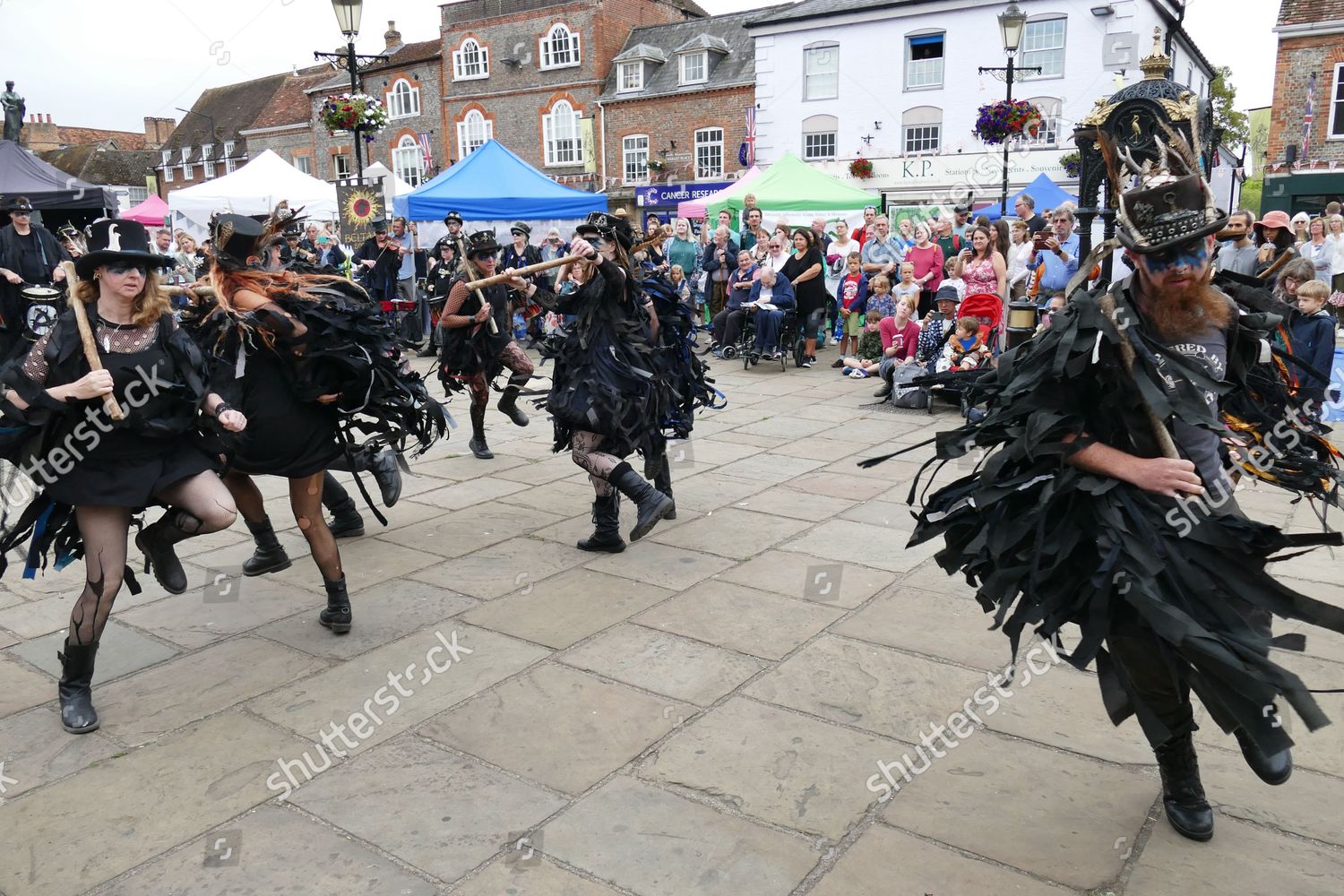 Festival Favourites Beltane Border Morris Entertain Editorial Stock ...
