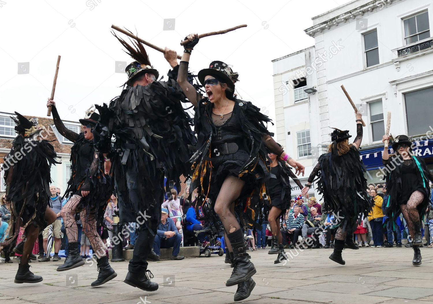 Festival Favourites Beltane Border Morris Entertain Editorial Stock ...