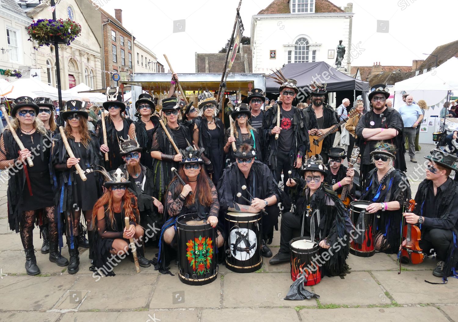 Festival Favourites Beltane Border Morris Entertain Editorial Stock ...