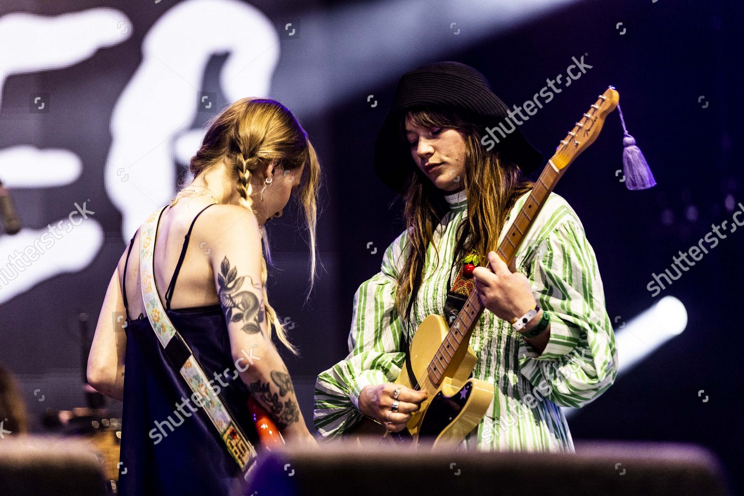 Wet Leg Perform Live Lowlands Festival Editorial Stock Photo - Stock ...