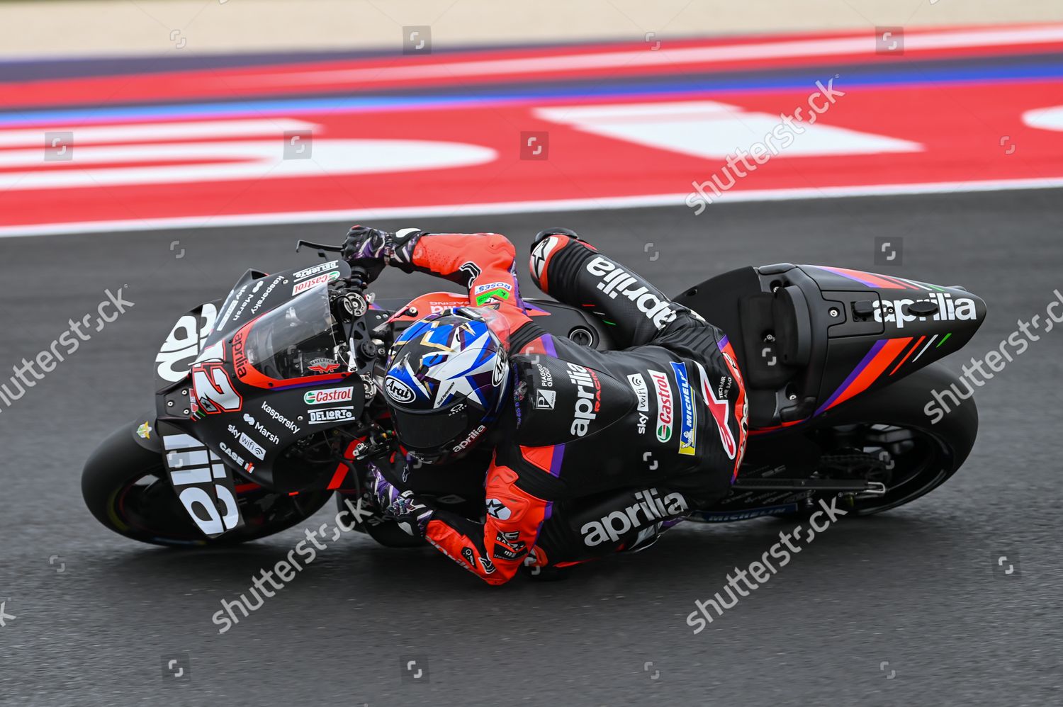 Vinales Maverick Spa Aprilia Racing Aprilia Editorial Stock Photo ...