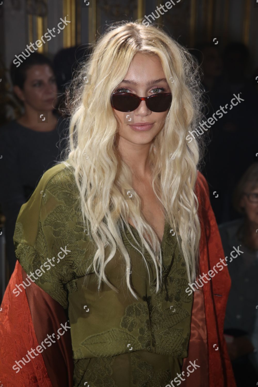 Cailin Russo Attending John Galliano Fashion Editorial Stock Photo ...
