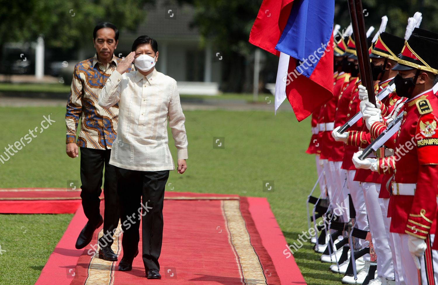 Philippines President Ferdinand Marcos Jr 2l Editorial Stock Photo ...