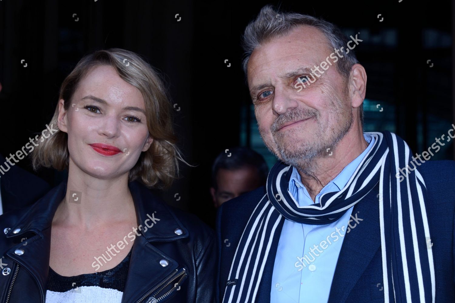 Jeancharles De Castelbajac Pauline Drouas Leaving Editorial Stock Photo ...