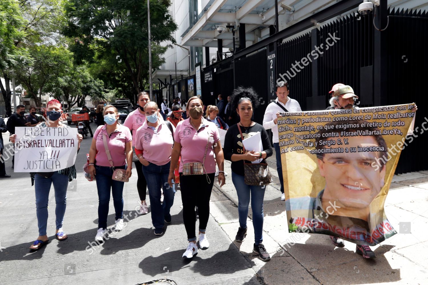 Activist Mary Sainz Wife Israel Vallarta Editorial Stock Photo - Stock ...
