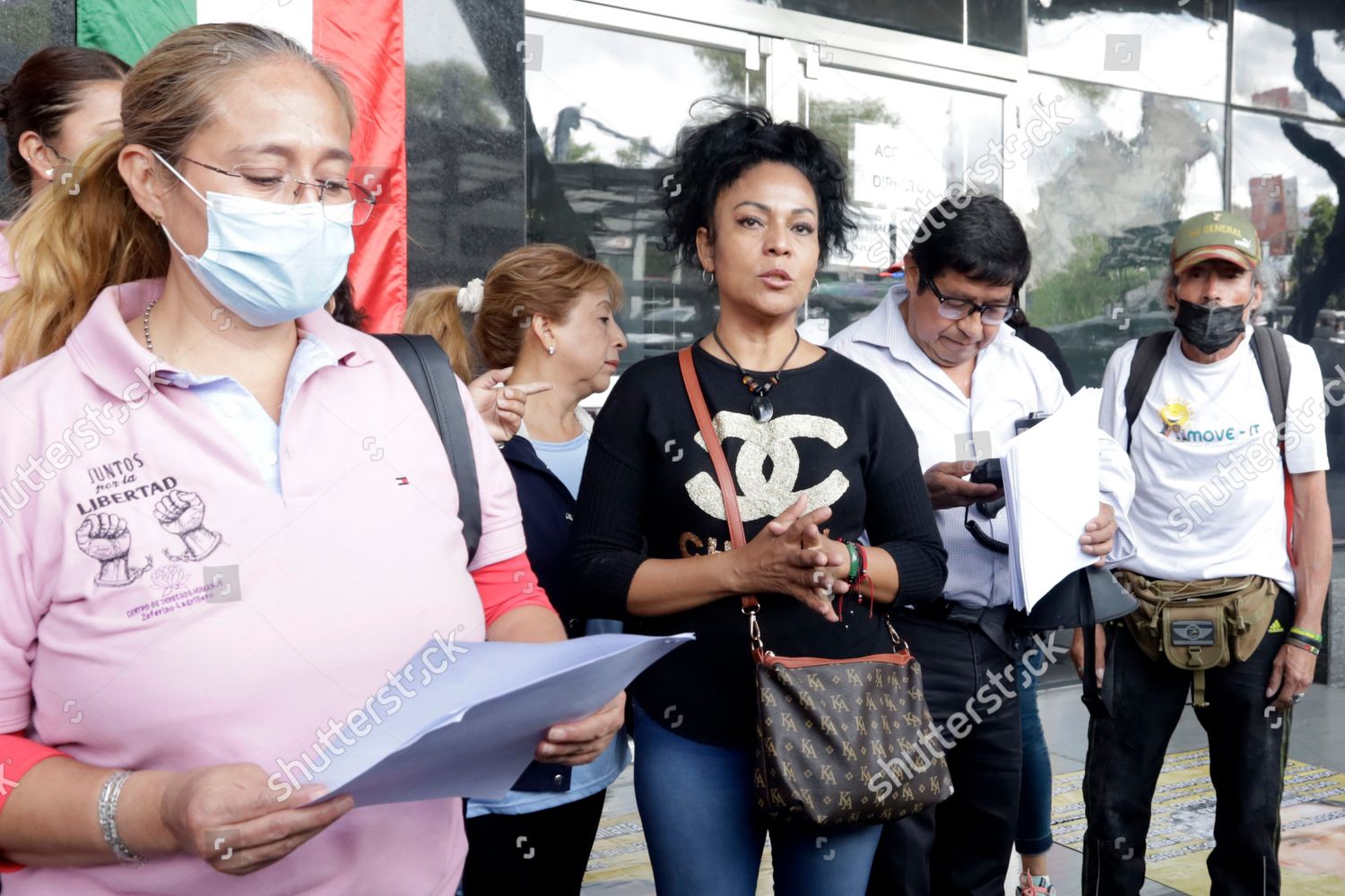 Activist Mary Sainz Wife Israel Vallarta Editorial Stock Photo - Stock ...