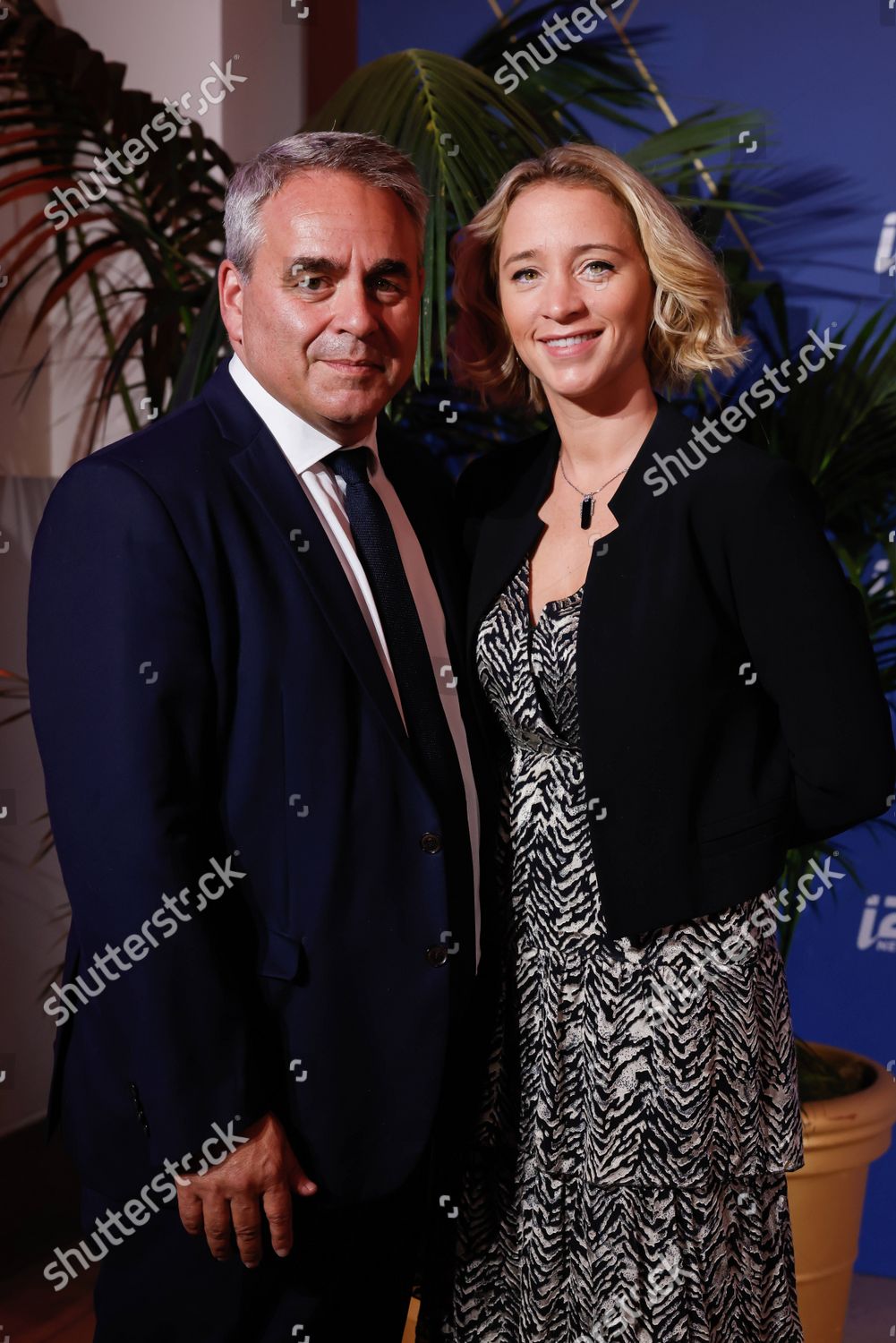 Xavier Bertrand His Wife Vanessa Williot Editorial Stock Photo - Stock ...