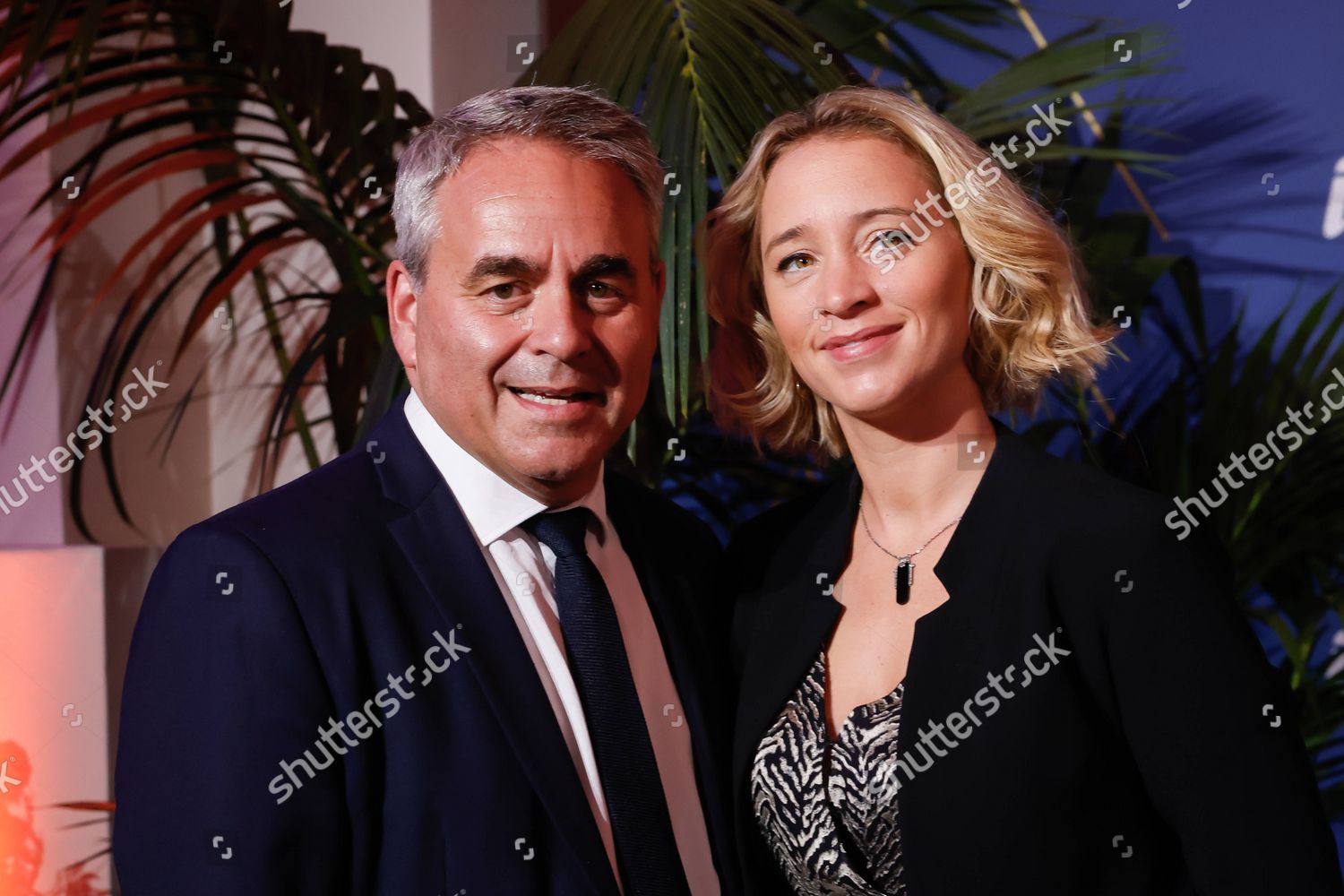 Xavier Bertrand His Wife Vanessa Williot Editorial Stock Photo - Stock ...