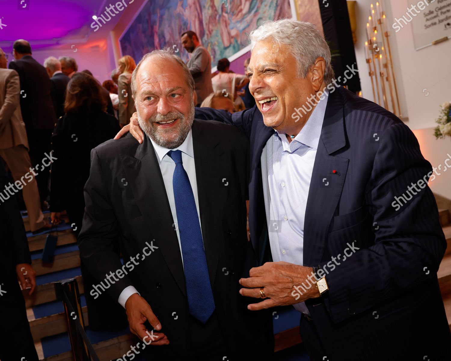 Enrico Macias Eric Dupontmoretti Minister Justice Editorial Stock Photo ...
