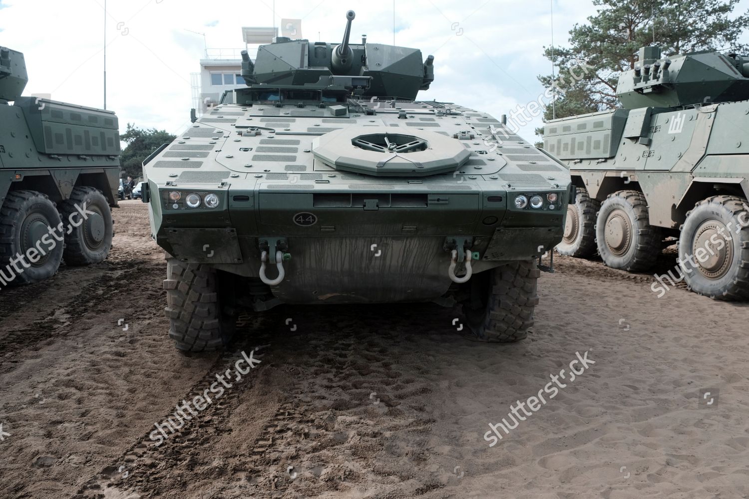 Lithuanian Land Force Vilkas Infantry Fighting Editorial Stock Photo ...