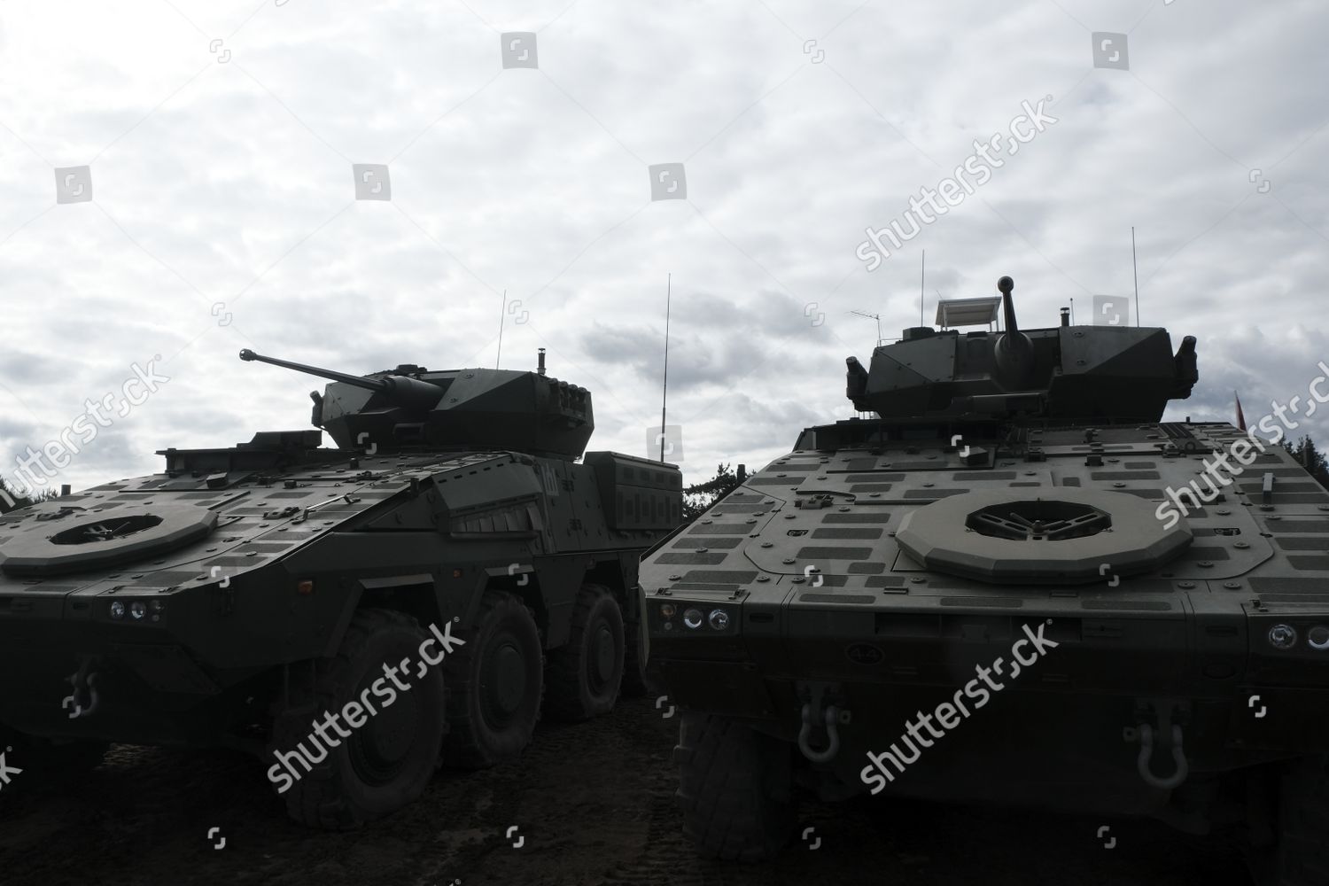 Lithuanian Land Force Vilkas Infantry Fighting Editorial Stock Photo ...