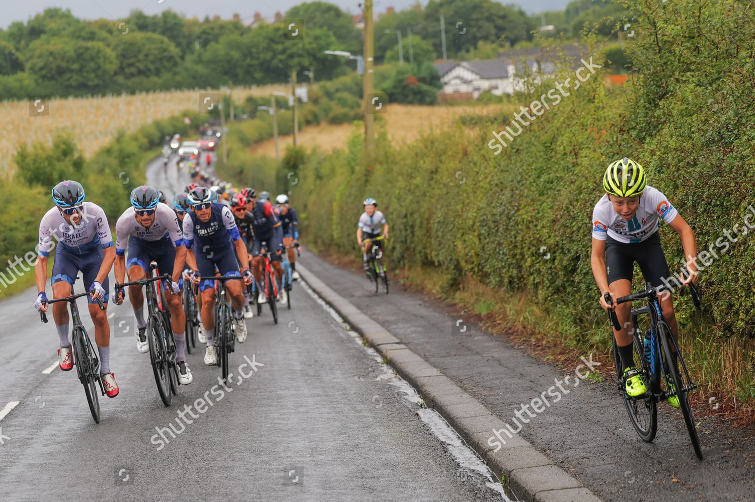 Peloton Lead By Reto Hollenstein Alex Editorial Stock Photo - Stock ...