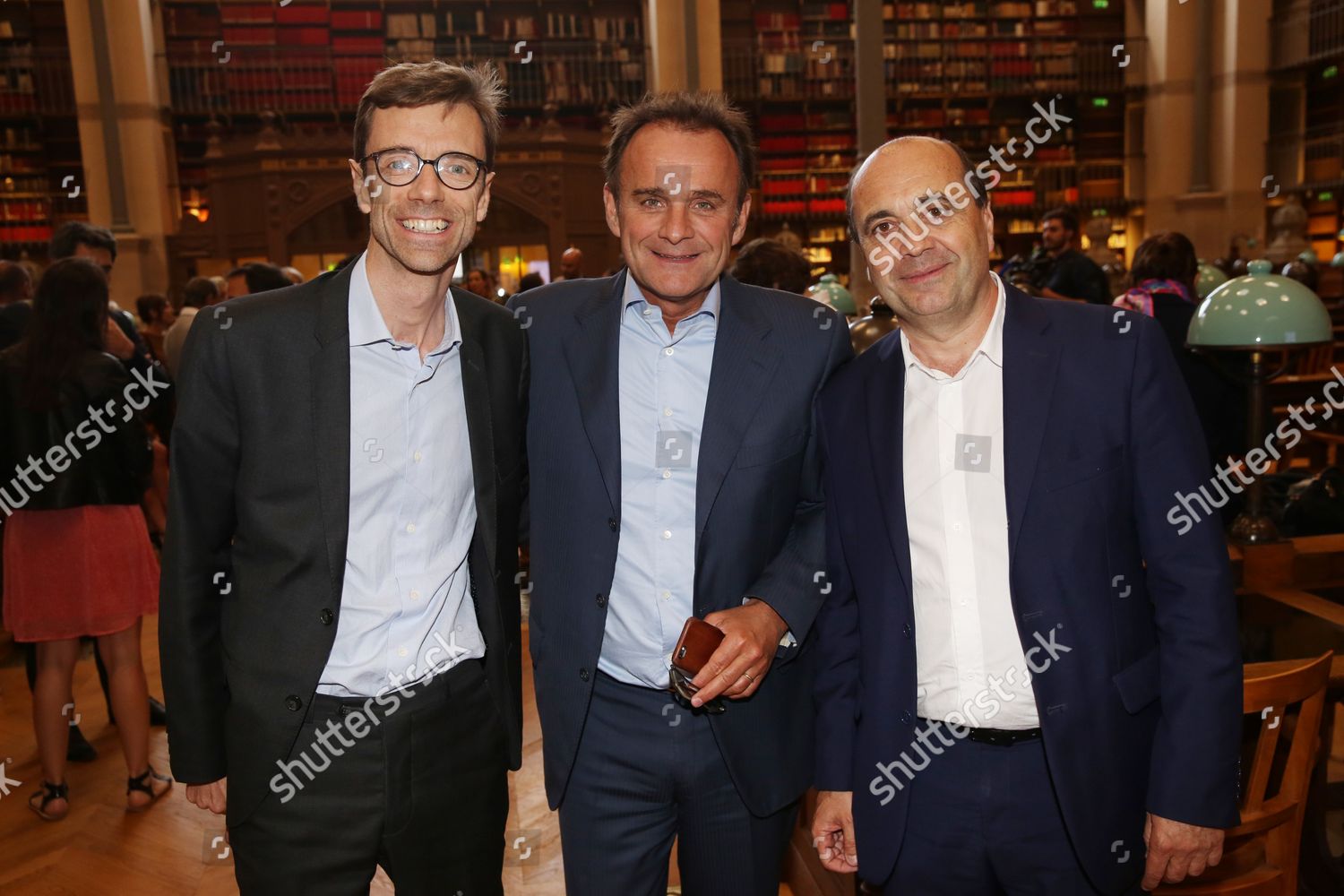 Exclusif Guillaume Dubois Frank Lanou Et Editorial Stock Photo - Stock ...