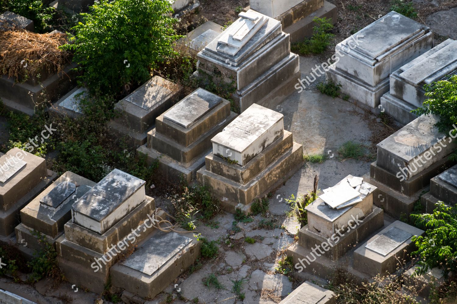Rare View Old Jewish Cemetery Beirut Editorial Stock Photo - Stock ...