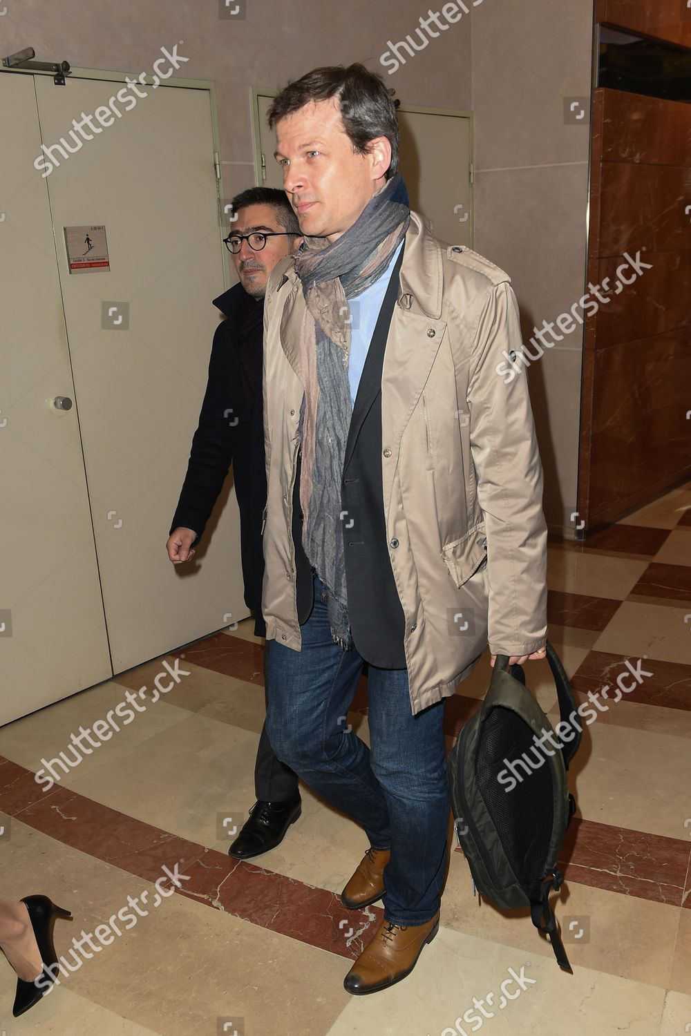 Guillaume Balas On Set Tf1 Tv Editorial Stock Photo - Stock Image ...