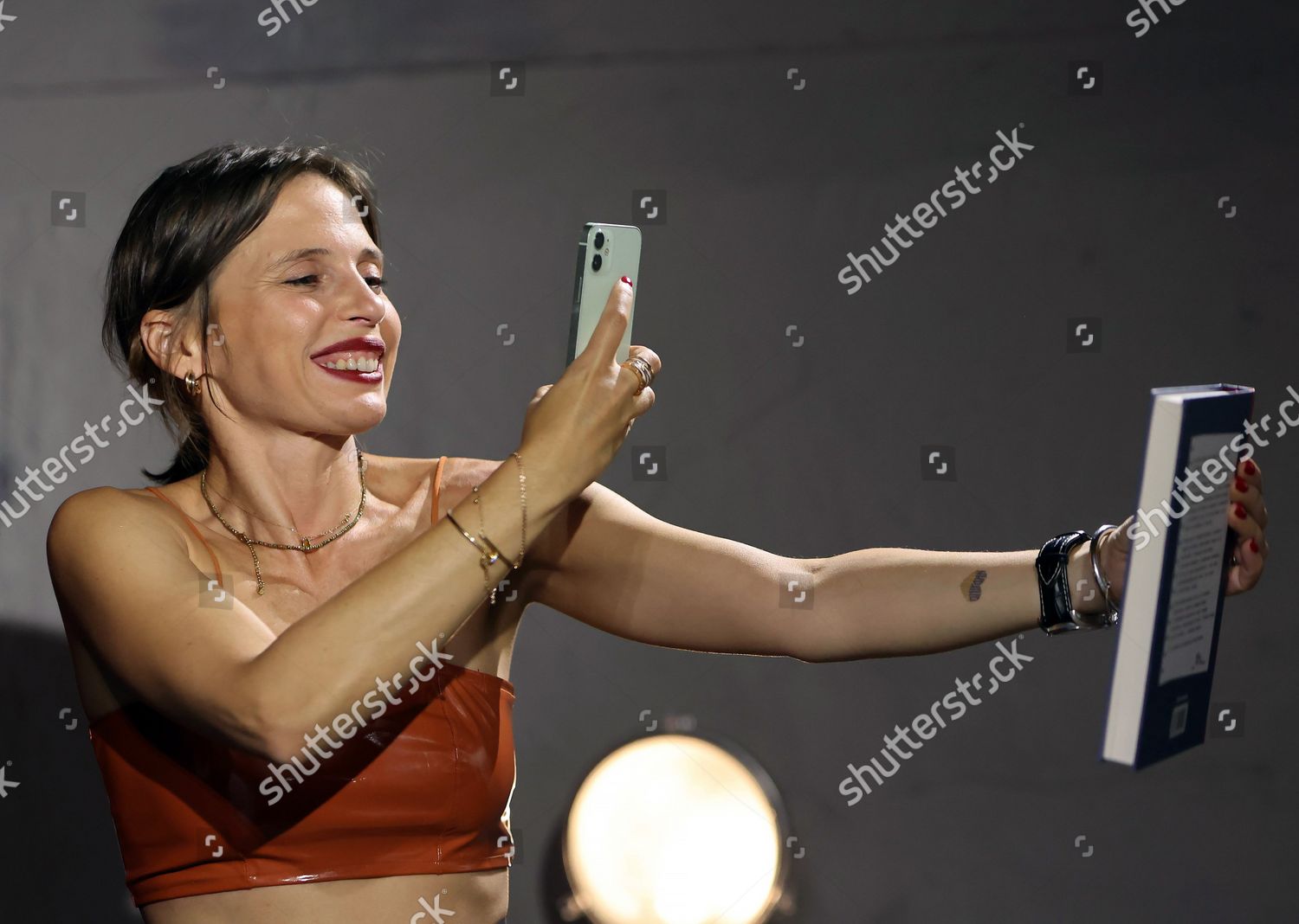 Ukrainian Writer Irena Karpa Attends Presentation Editorial Stock Photo ...