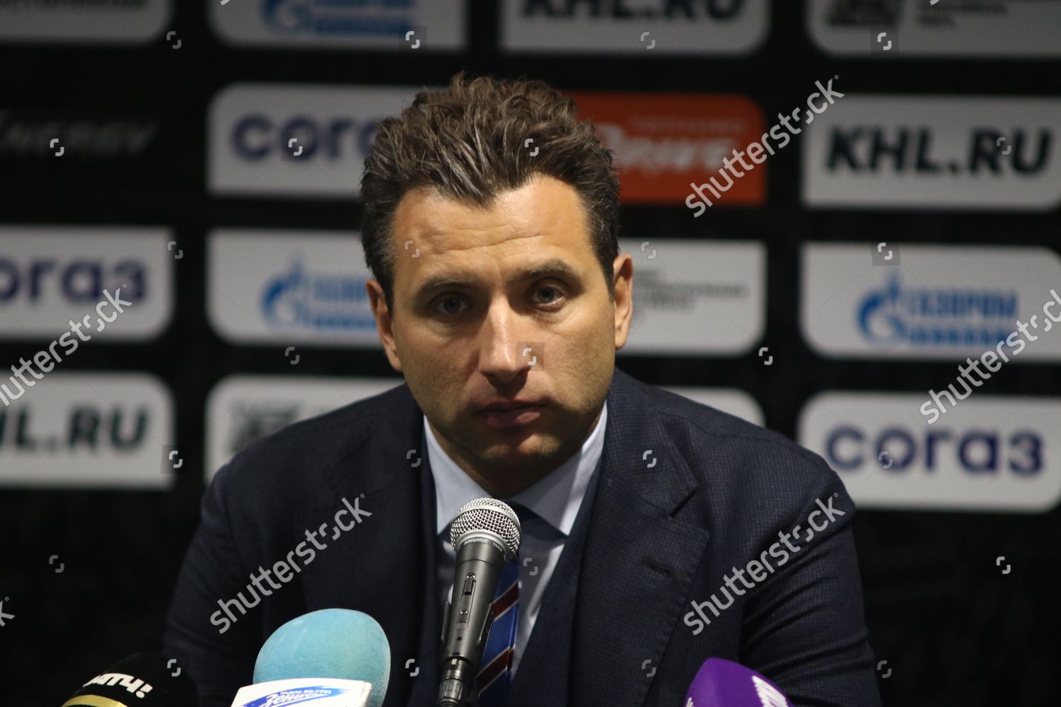Roman Rotenberg Head Coach Ska Hockey Editorial Stock Photo - Stock ...