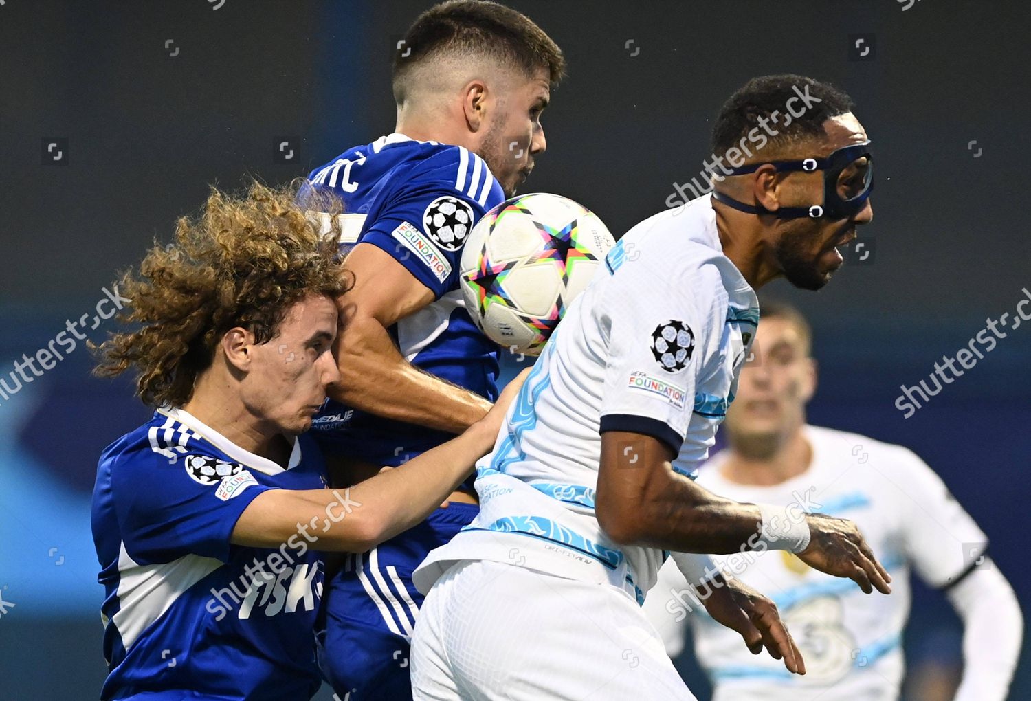 Robert Ljubicic Dino Peric Pierreemerick Aubameyang Editorial Stock ...