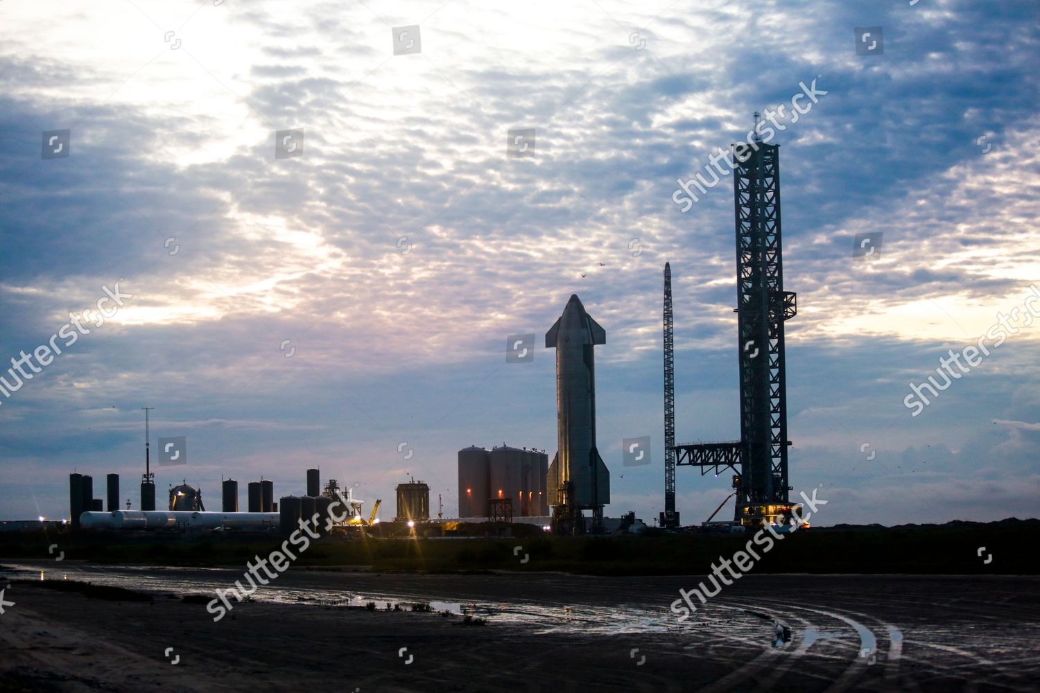 Spacexs Current Orbital Class Starship Prototype Editorial Stock Photo ...