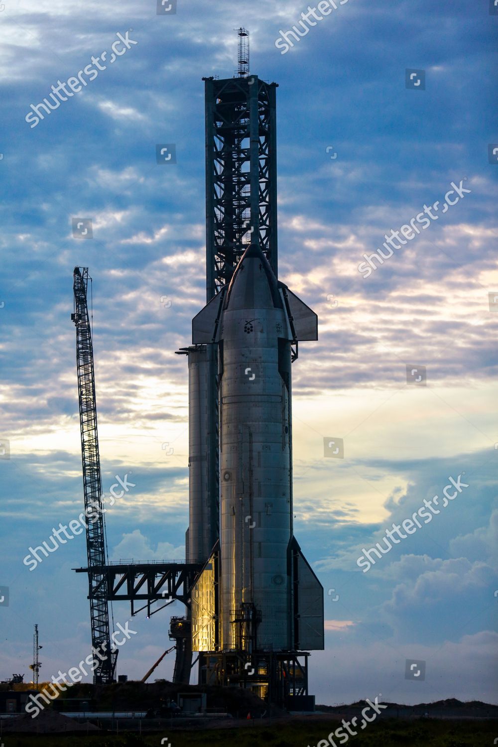 Spacexs Current Orbital Class Starship Prototype Editorial Stock Photo ...