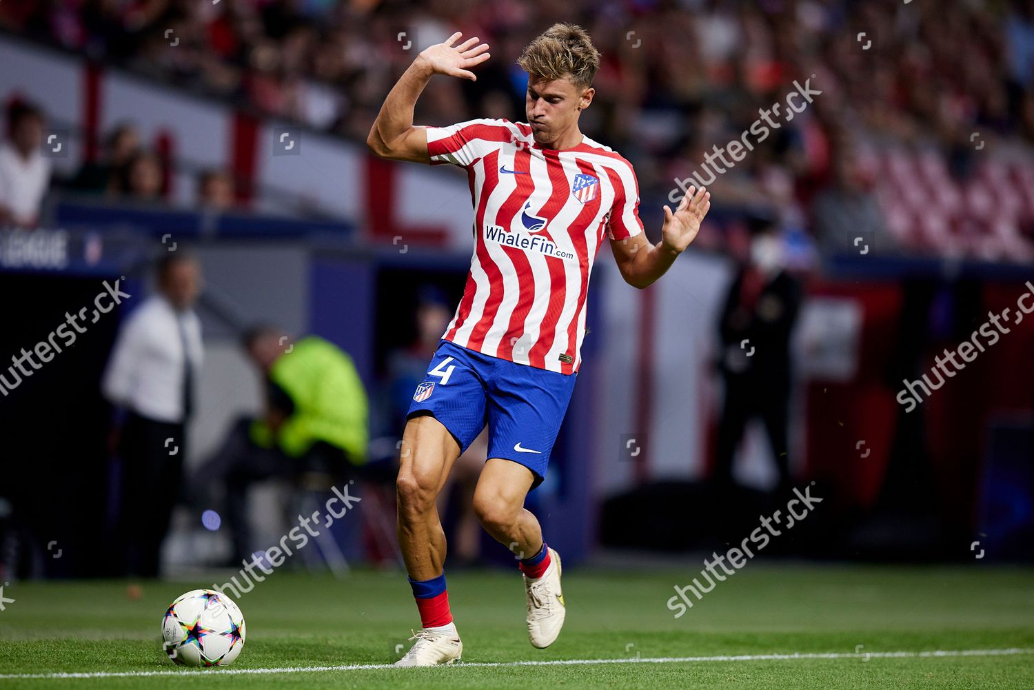 Marcos Llorente Atletico De Madrid Editorial Stock Photo - Stock Image ...