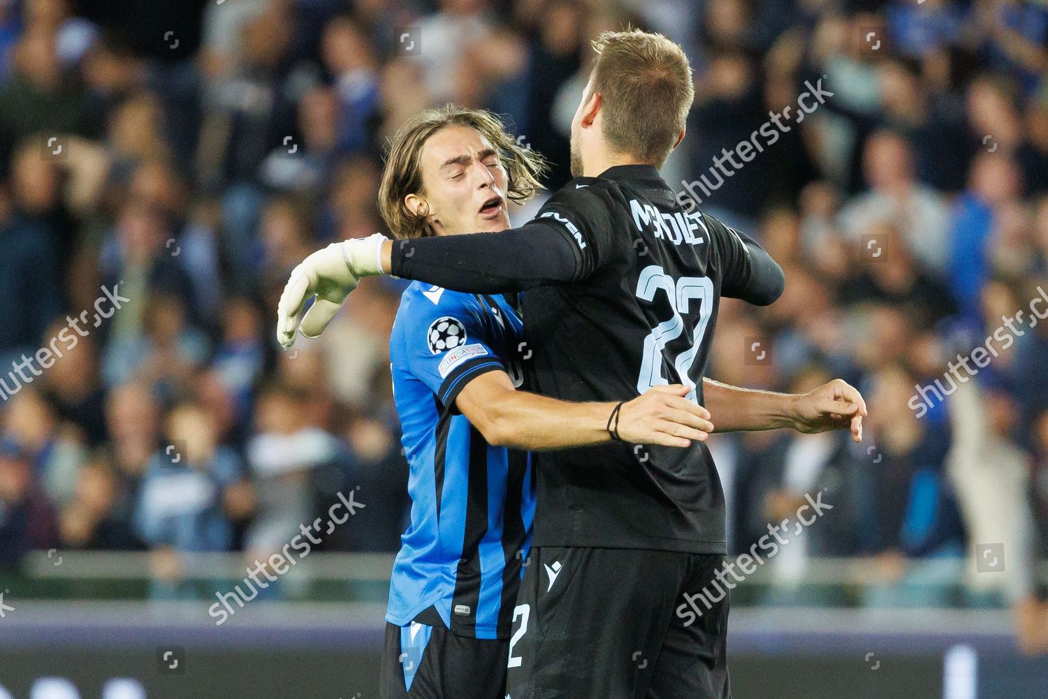 Clubs Casper Nielsen Clubs Goalkeeper Simon Editorial Stock Photo ...