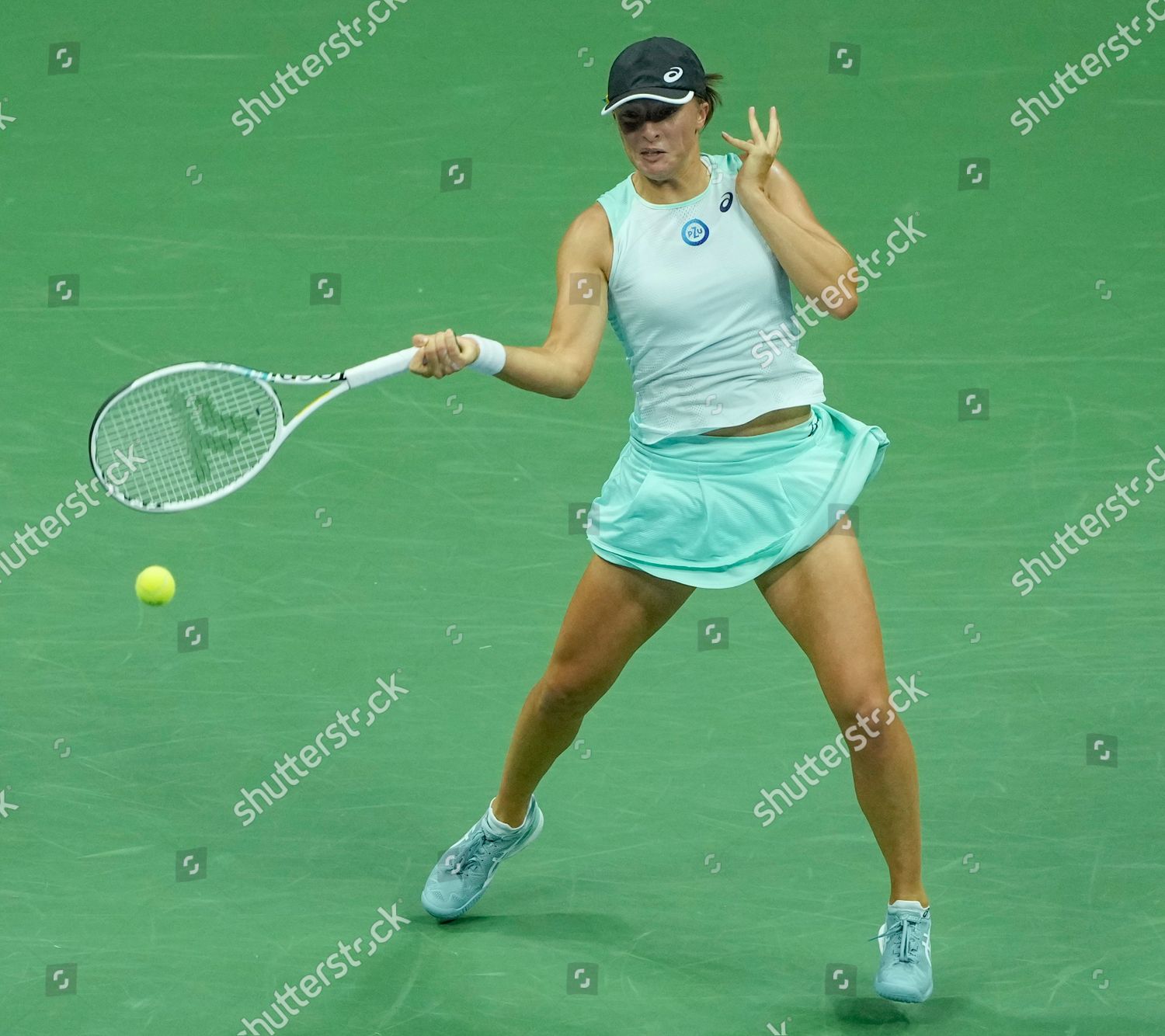 Iga Swiatek Pol Defeated Jessica Pegula Editorial Stock Photo - Stock ...