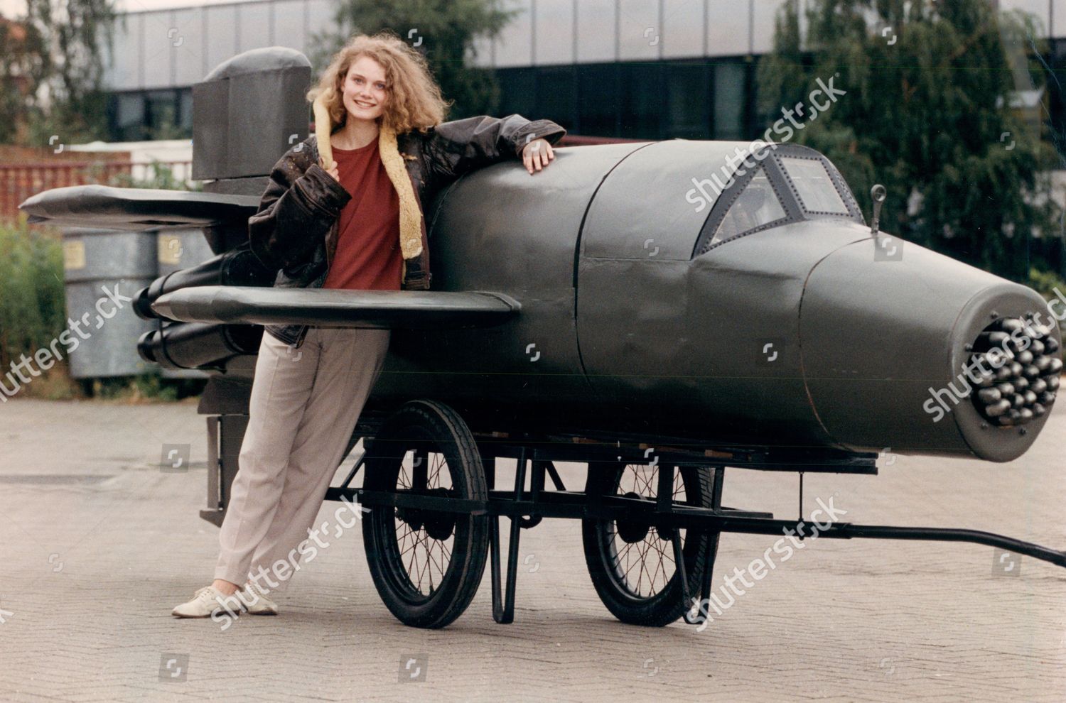 Jane Rodgers Christies Replica Rocketpropelled Bachem Editorial Stock ...