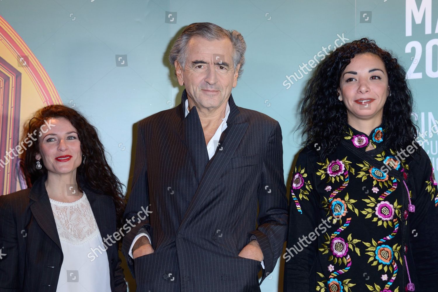 Elsa Lunghini Bernardhenri Levy Et Loubna Editorial Stock Photo - Stock ...