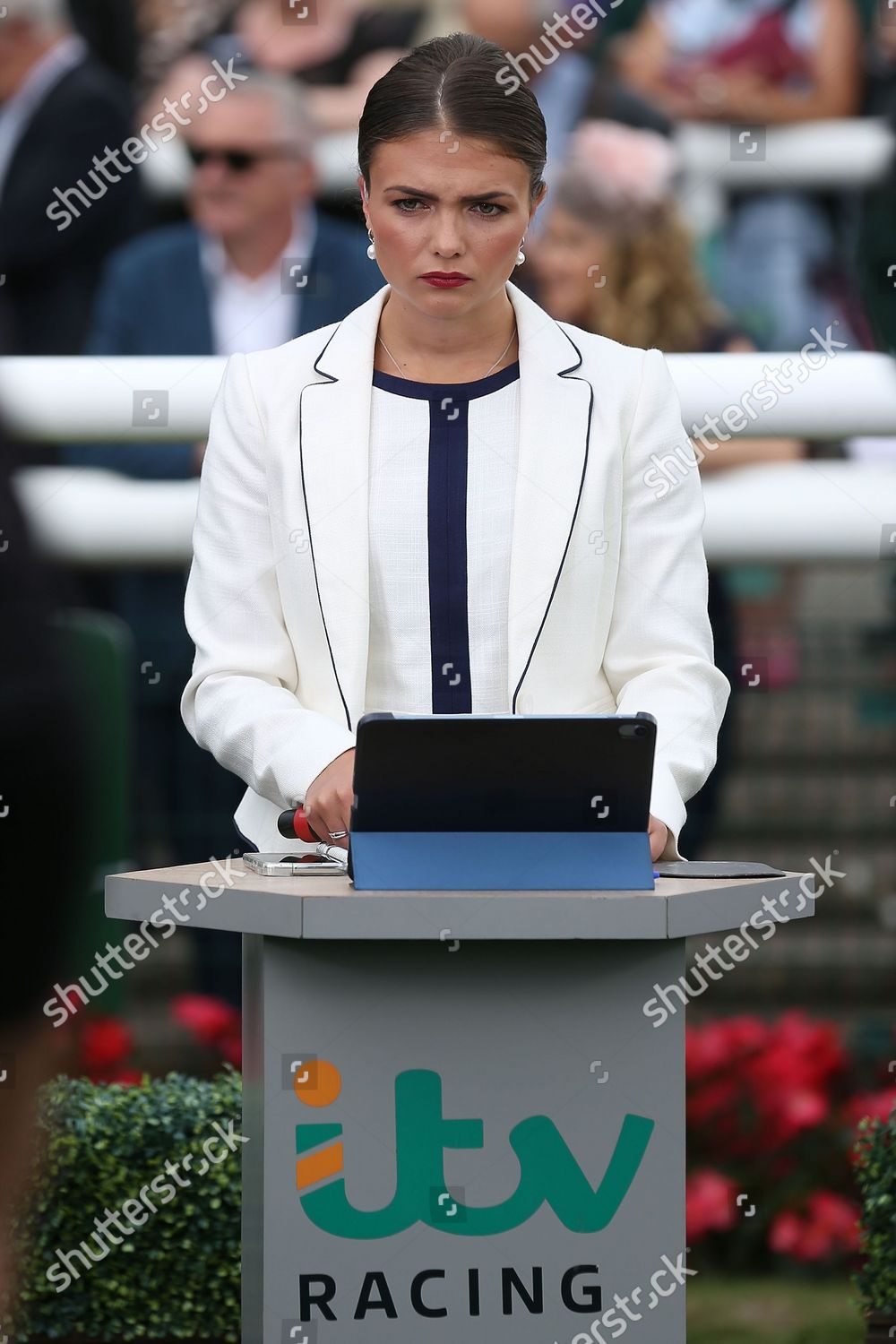 Tv Presenter Megan Nicholls Working Itv Editorial Stock Photo - Stock Image | Shutterstock