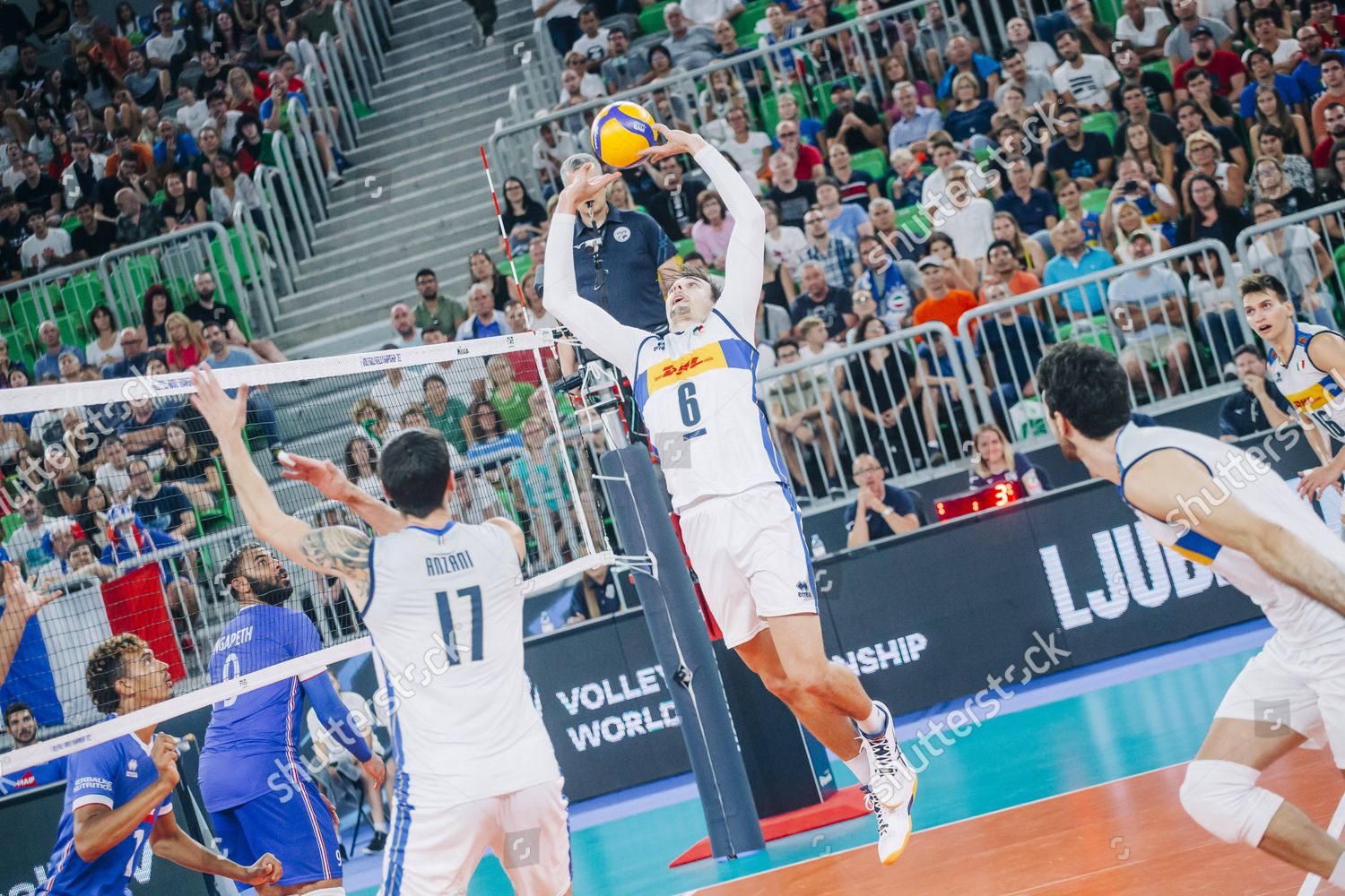 Giannelli Simone Italy During Volleyball Quarterfinal Editorial Stock ...