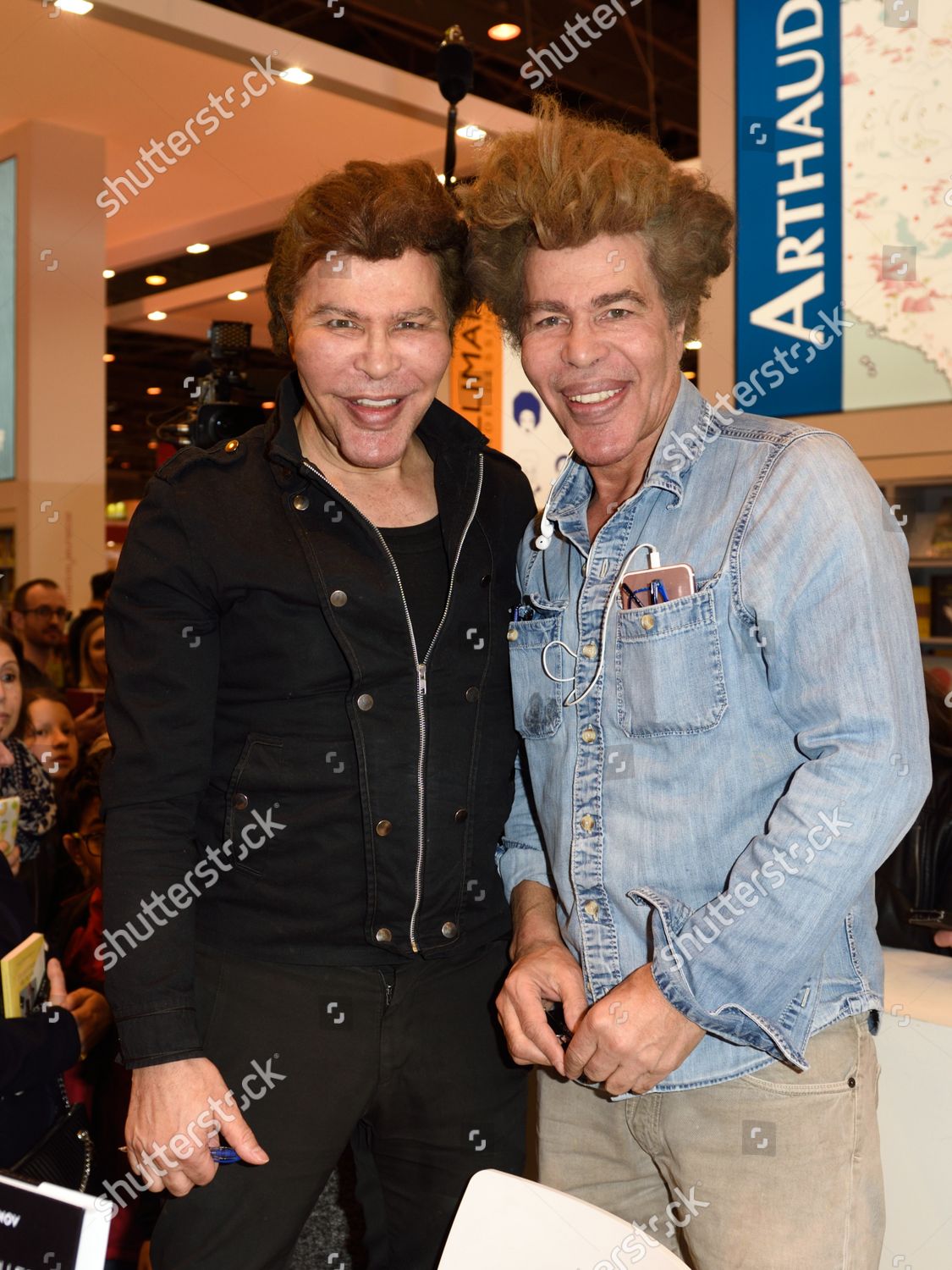 Igor Grichka Bogdanoff Attending Paris Book Editorial Stock Photo ...