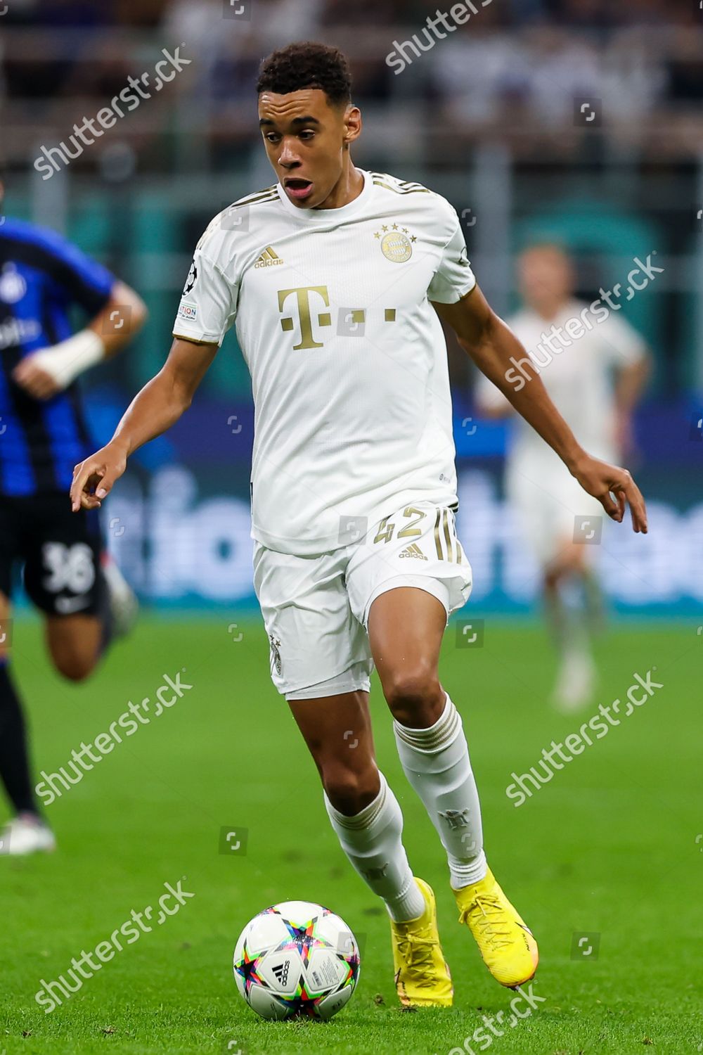 Jamal Musiala Fc Bayern Munchen Action Editorial Stock Photo - Stock ...