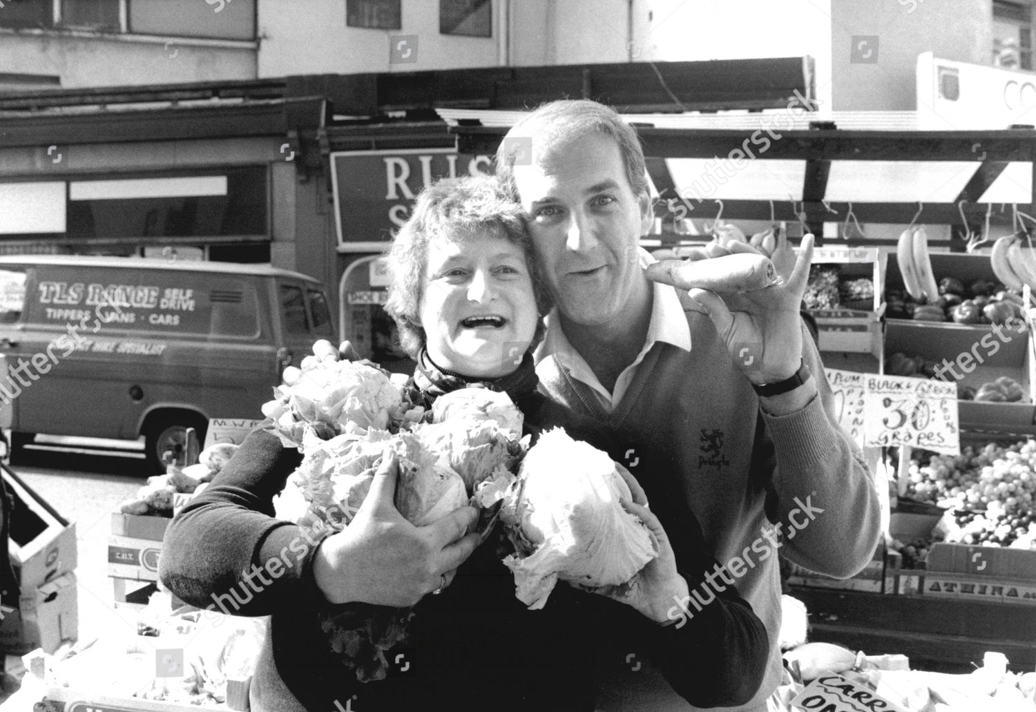 Comedian Russ Abbot Bella Emberg Palace Editorial Stock Photo - Stock ...
