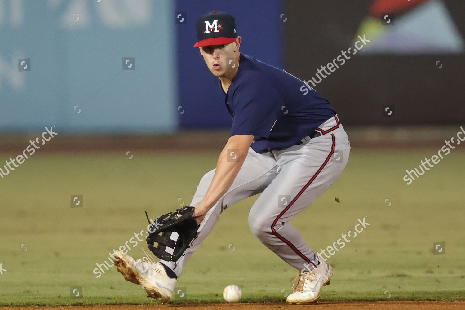 Mississippi Braves Infielder Cade Bunnell 8 Editorial Stock Photo ...