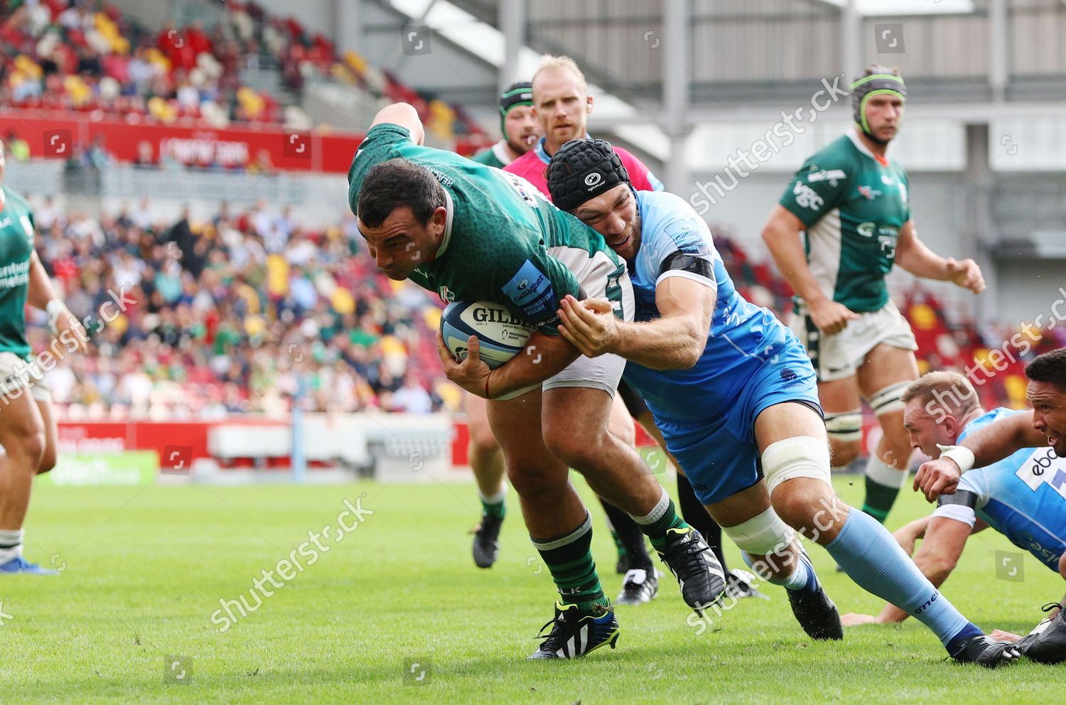 Try Celebrations Agustin Creevy London Irish Editorial Stock Photo ...