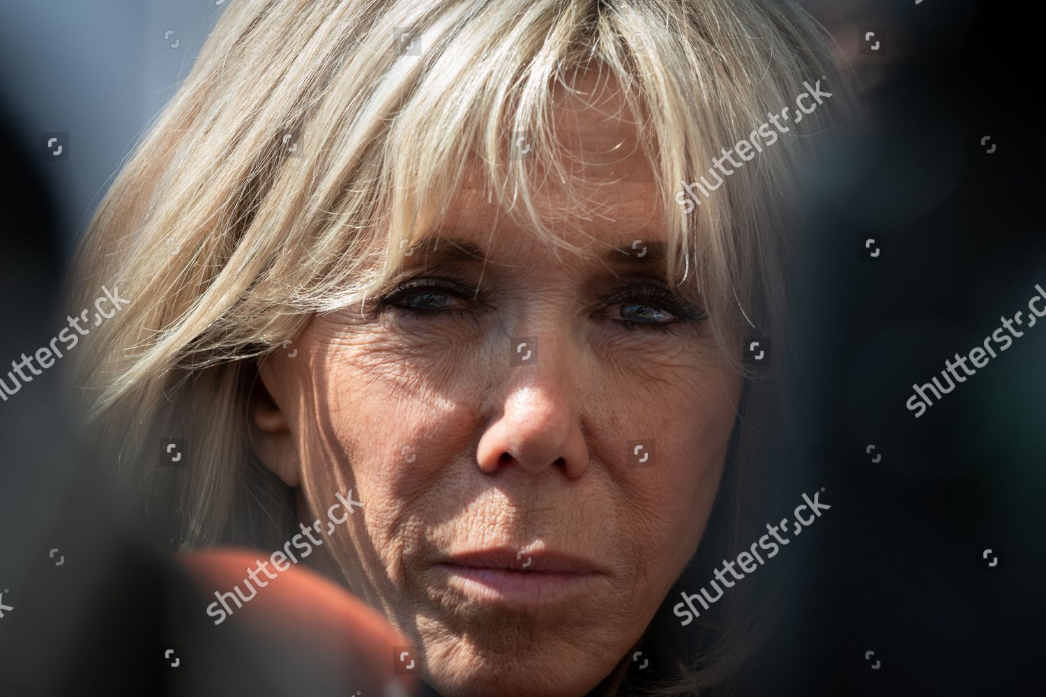 Portrait Brigitte Macron Seen During Event Editorial Stock Photo ...