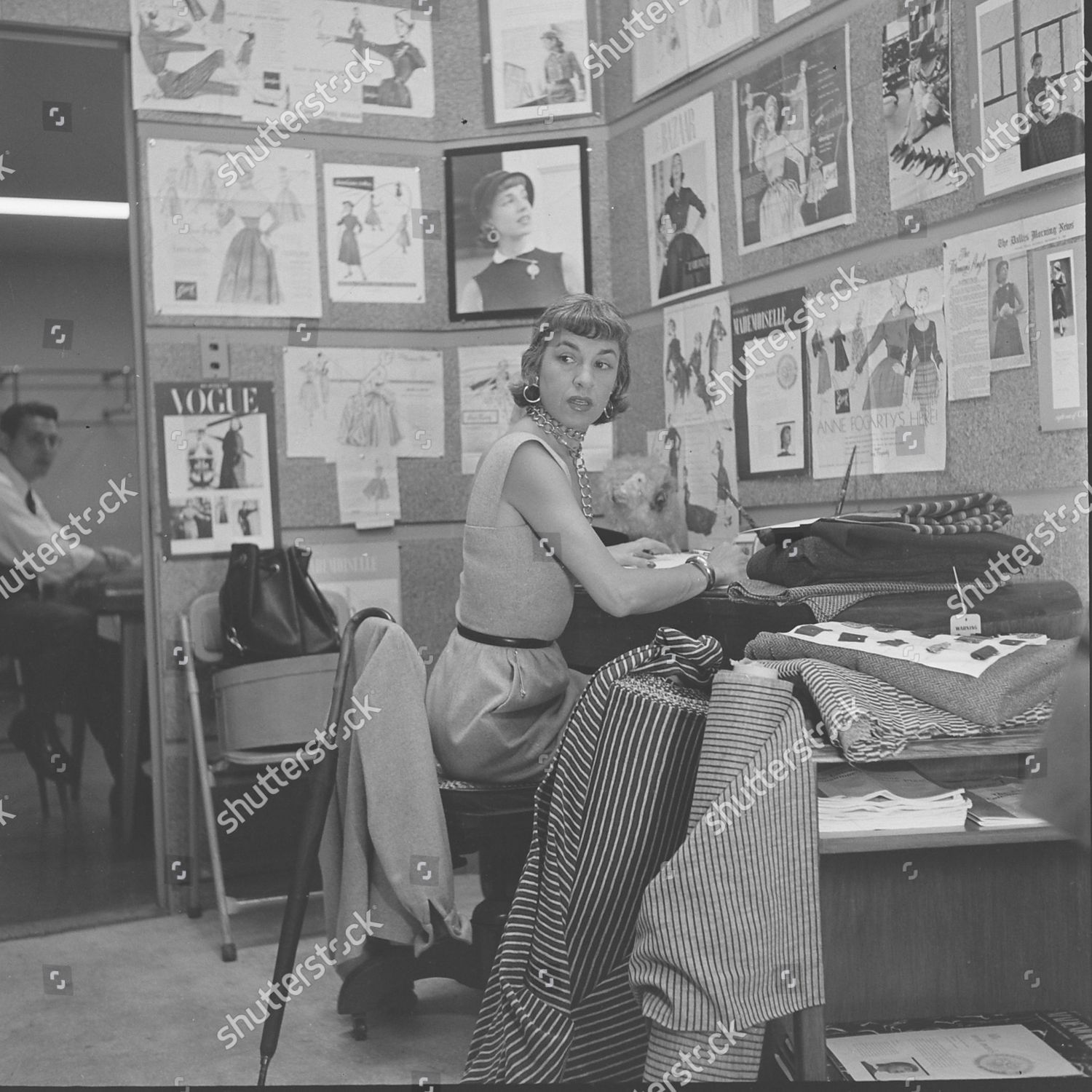 Ann Fogarty Working Her Office New Editorial Stock Photo - Stock Image ...