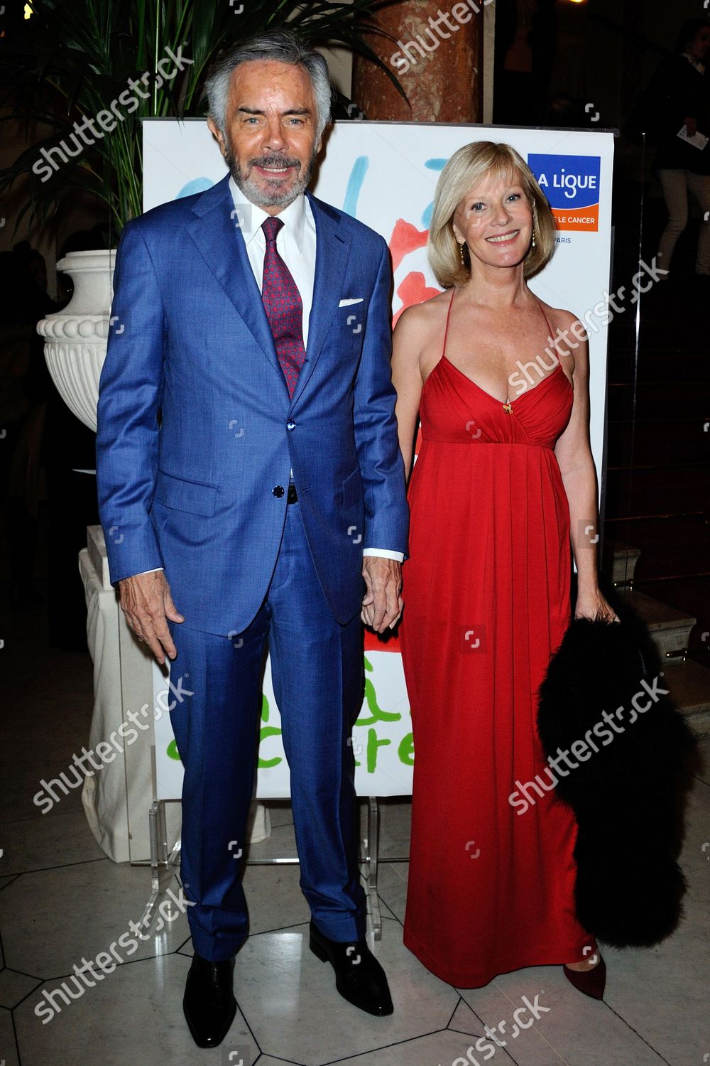 Pascal Cromback Et Elisa Servier Assistent Editorial Stock Photo ...