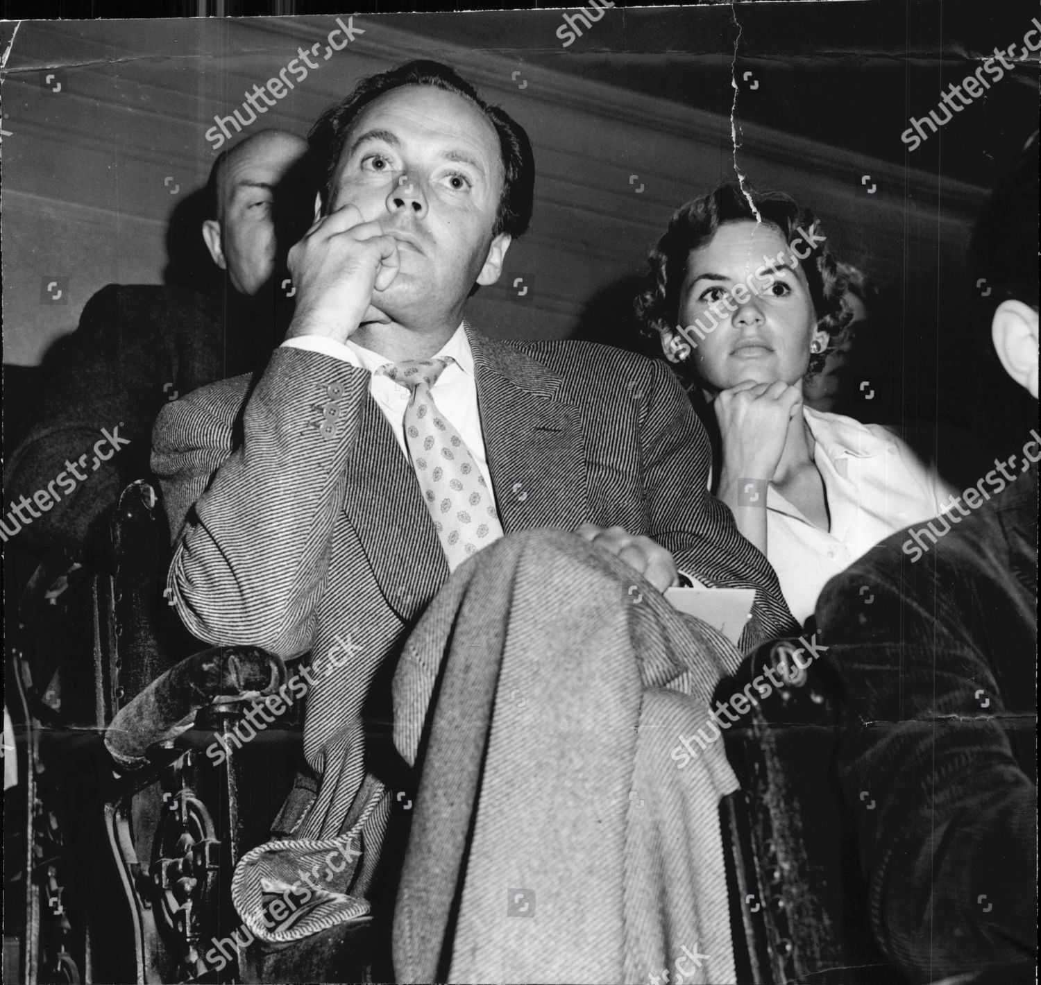 Actor Derek Farr His Actress Wife Editorial Stock Photo - Stock Image ...