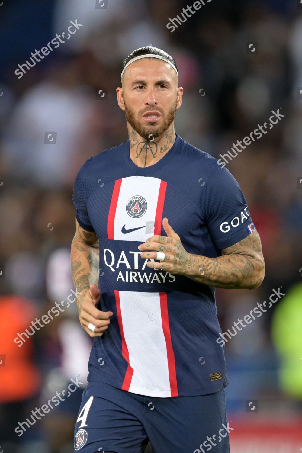 Paris Sergio Ramos Paris Saintgermain During Editorial Stock Photo ...