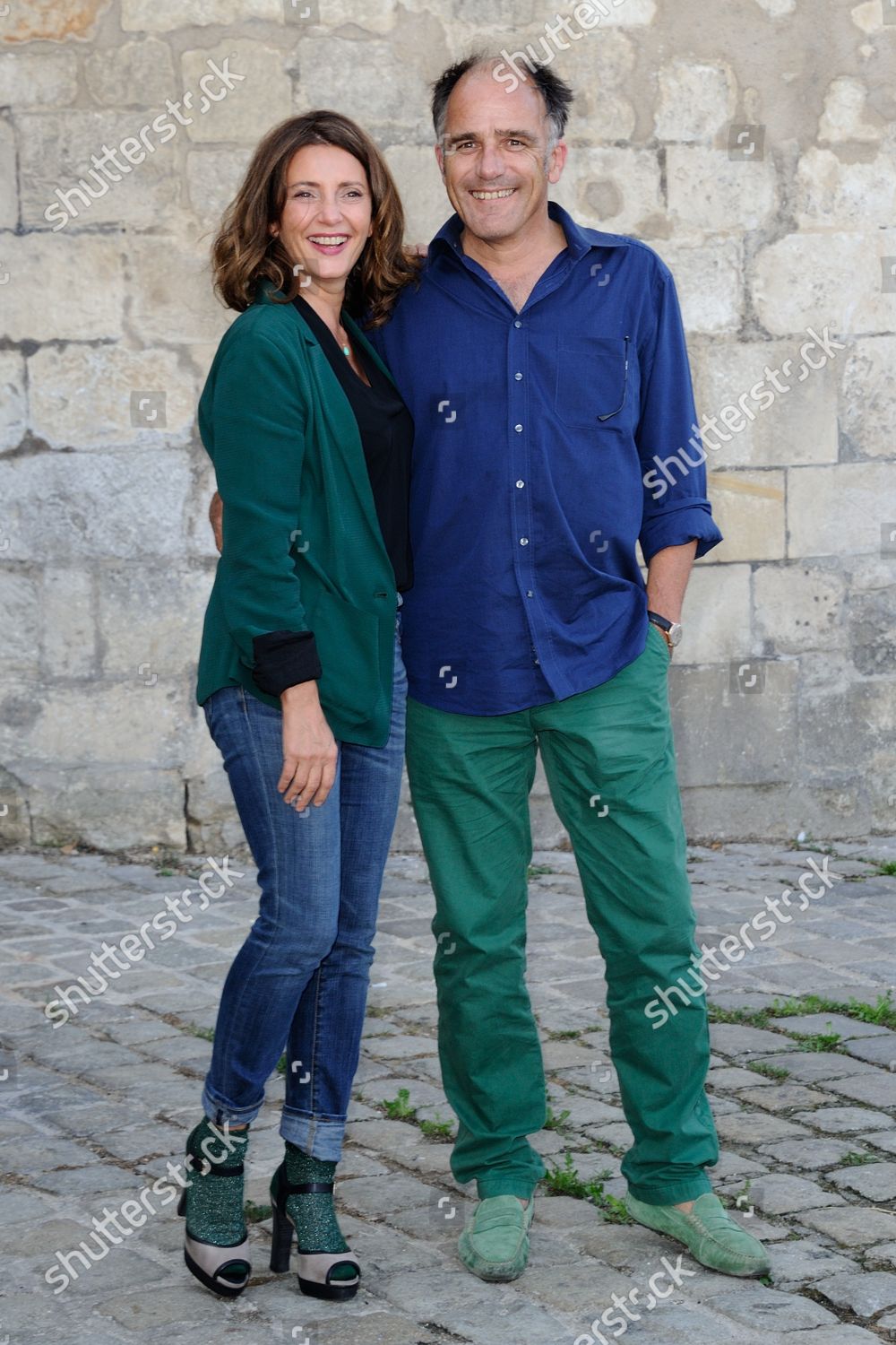 Valerie Karsenti Et Frederic Pierrot Assistent Editorial Stock Photo ...