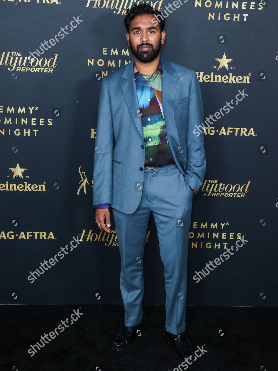 British Actor Himesh Patel Arrives Hollywood Editorial Stock Photo ...