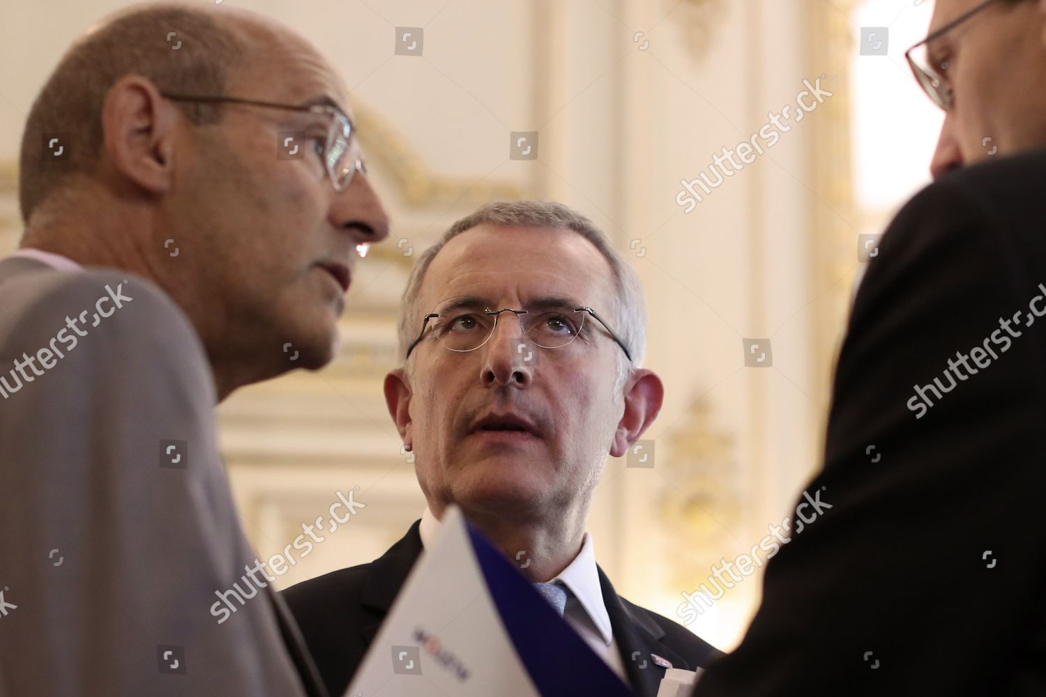 Alstom Chief Executive Patrick Kron Talks Editorial Stock Photo - Stock ...