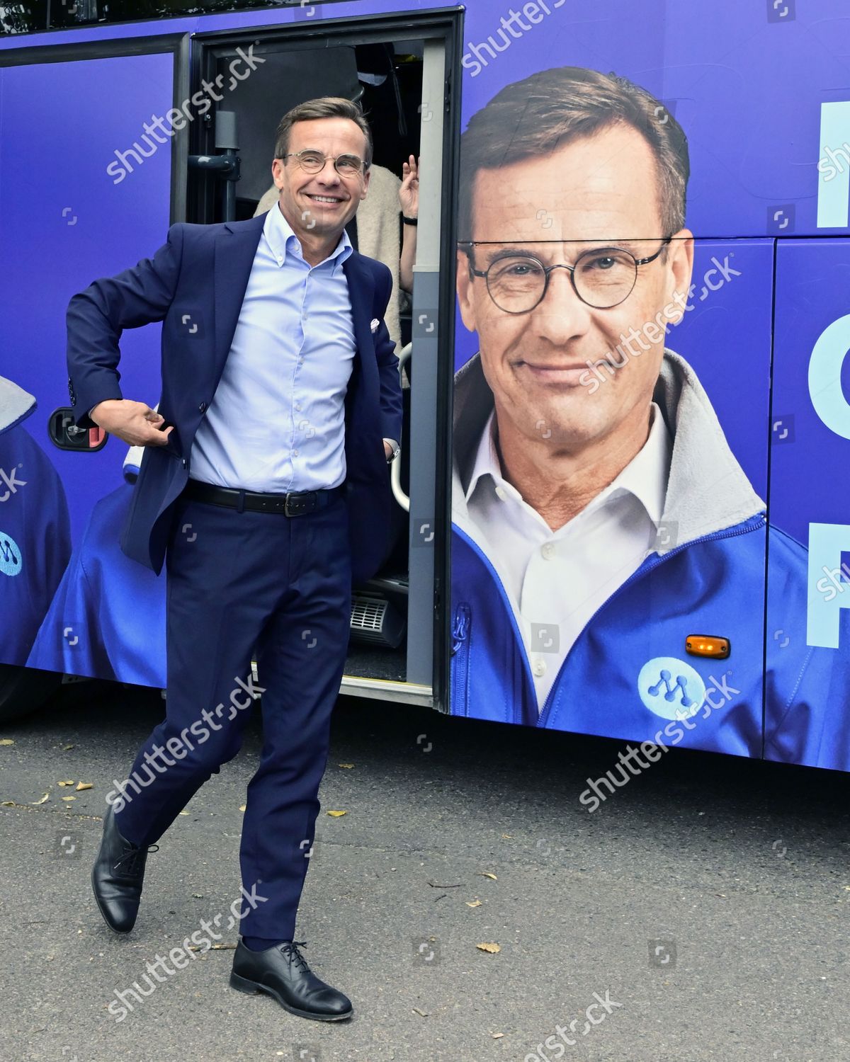 Moderate Party Leader Ulf Kristersson Arrives Editorial Stock Photo ...