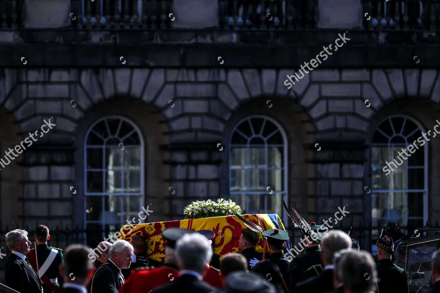 Royal Guards Carry Coffin Body Britains Editorial Stock Photo - Stock ...